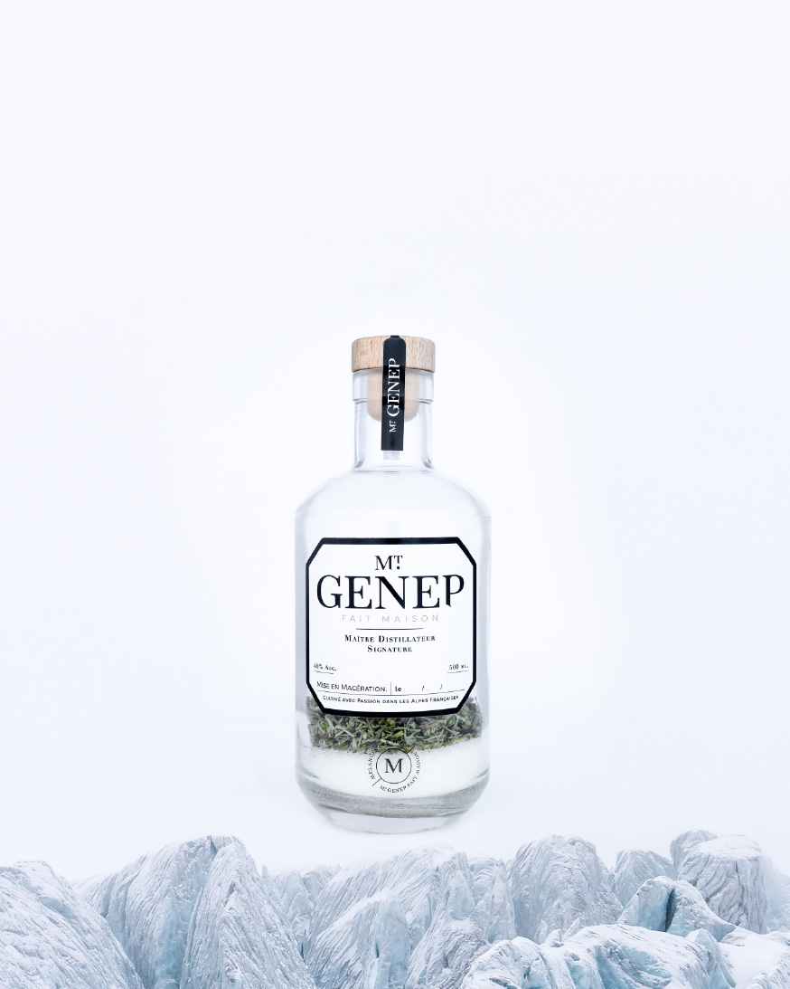 Mélanges des Alpes - Mont Genep - Fabrication liqueur de genepi